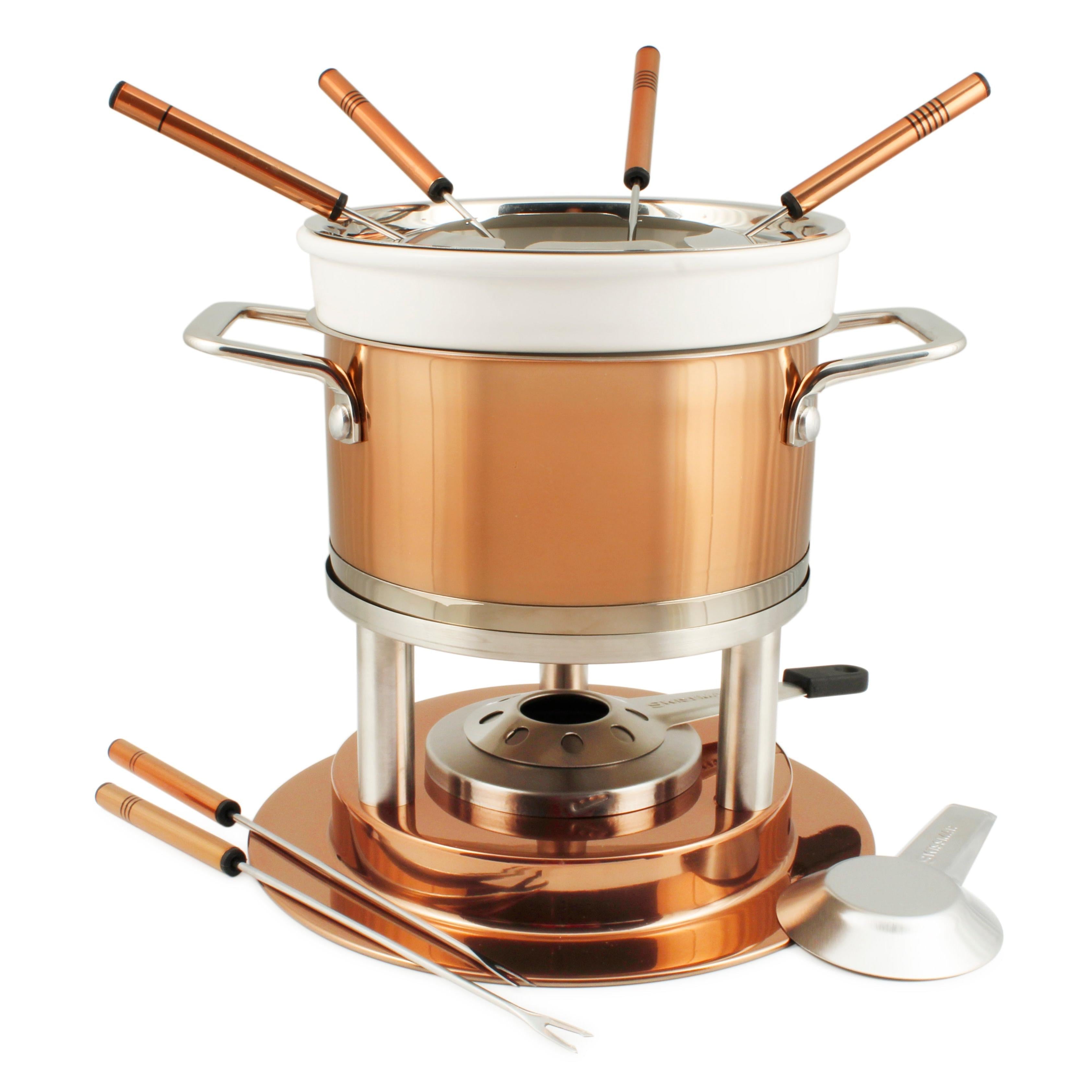 11-Piece Copper Fondue Set | Bern | Swissmar